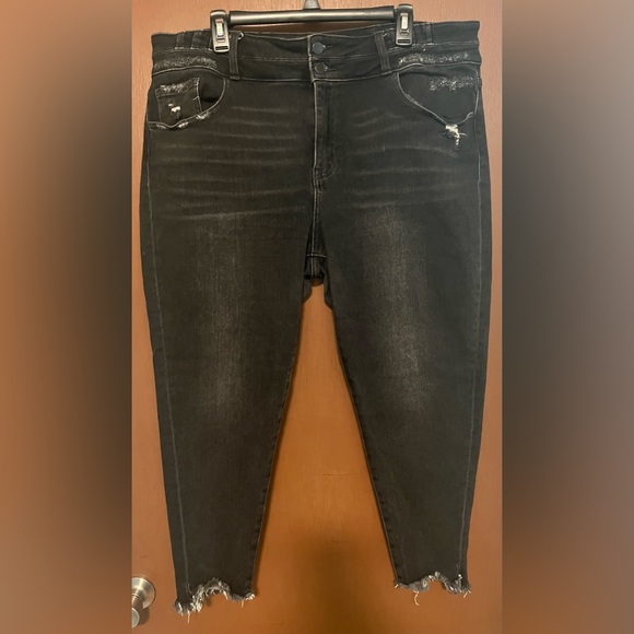 KanCan | Jeans | Kancan Kurvy Ultra High Rise Ankle Black Skinny Jeans ...